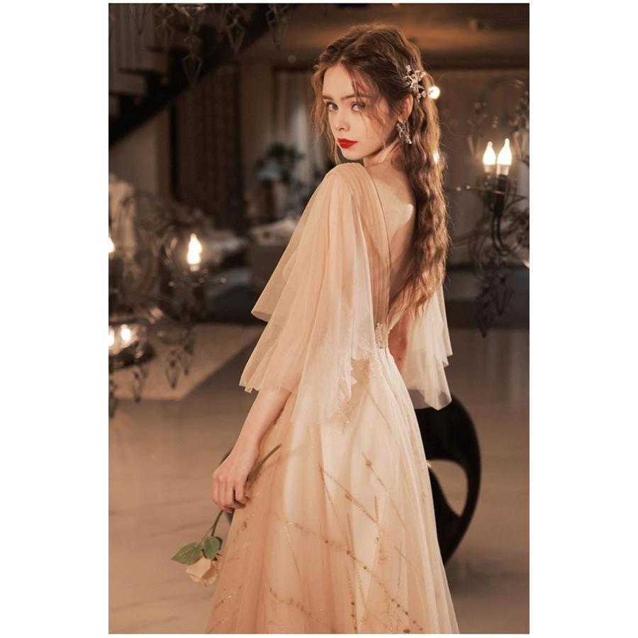 ロングドレス 演奏会 ドレス パーティードレス 大きいサイズ ピアノ