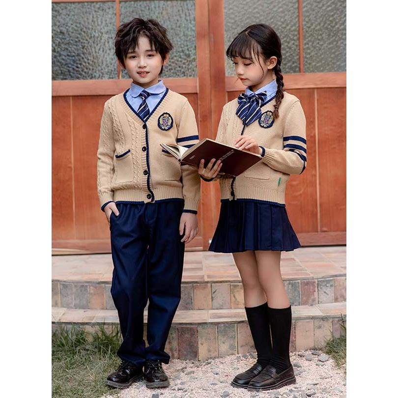 秋冬服 学生服 子供制服 子供カーディガン ユニフォーム 卒業式 入園