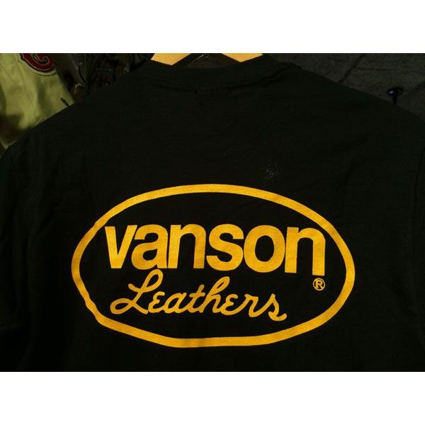 バンソン 半袖Tシャツ ベーシックオーバルロゴ VANSON S/S Tee Basic Oval Logo USライン : vanson-sstee-ovallogo : フルネルソンハーフ ...