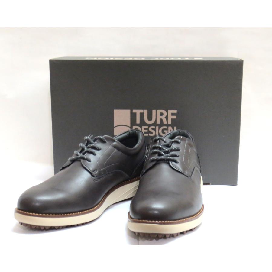 TURF DESIGN 新品★ターフデザイン★TDSH-2371 ビジネス ゴルフ シューズ★スパイクレス★ビジゴル★【GY】グレー★25.5cm : フルショット守山店 - 通販 ...