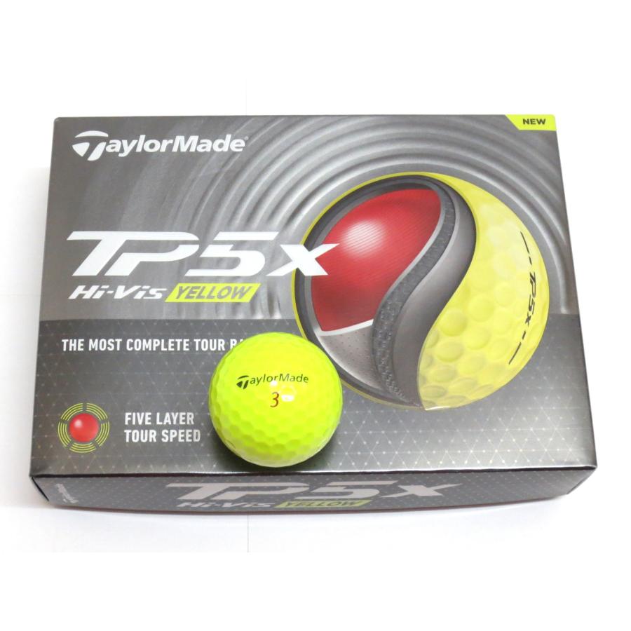 TP5 新品★テーラーメイド★TP5x ボール★5層構造 ツアーボール★2024★イエロー★日本正規品★1箱★12球★1ダース : フルショット守山店 - 通販 - Yahoo!ショッピング