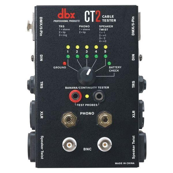 dbx CT2 ケーブルテスター| ケーブルチェッカー XLR フォン スピコン BNC DIN5P DMX ケーブル 自作 国内正規品 : FULL-TENストア(ヒビノ公式) - 通販 ...
