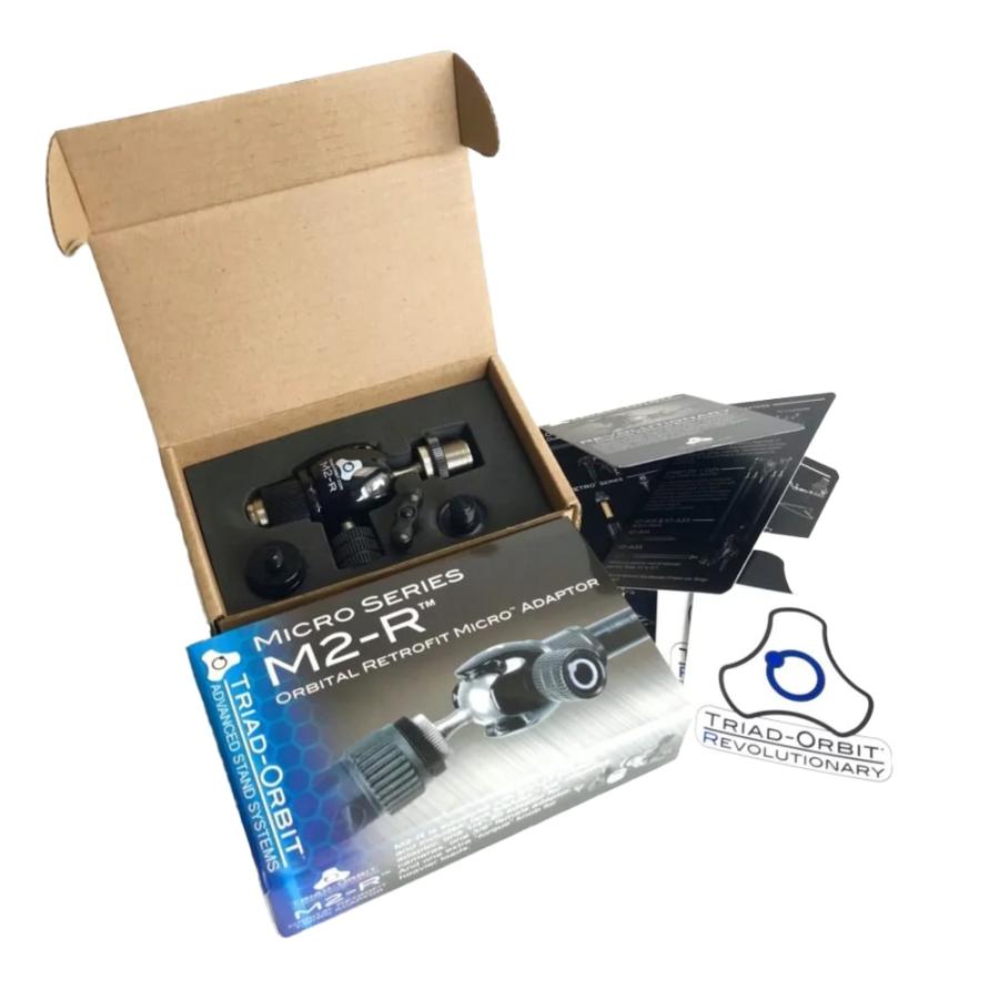 TRIADーORBIT TRIAD-ORBIT M2-R 5/8インチ・スイベル機構付アダプター | トライアッドオービット M2R マイク ゲーム 実況 配信 角度調節 マイクスタンド ...