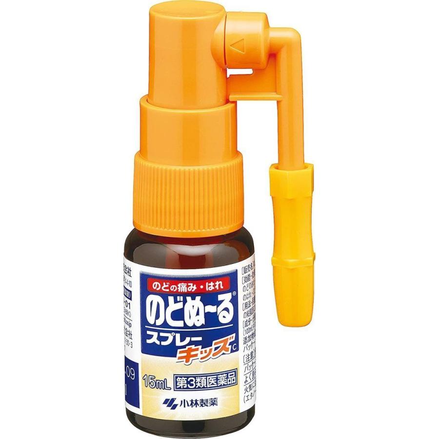 のどぬ〜る 【3個セット】 【第3類医薬品】のどぬ~るスプレーキッズC 15mL (4987072023822-3) : CosM@rt ...