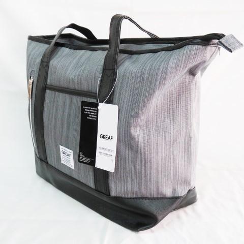 RE グレー 1227 新品 GREAF グリーフ トートバッグ 35cm ショルダーバッグ A4サイズ可能 大容量 メンズ 男性用鞄 : 質舟橋78 - 通販 - Yahoo!ショッピング