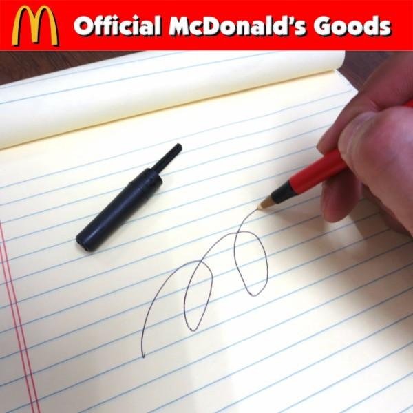 McDonald's BALL PEN-1【マクドナルド ボールペン】アメ雑貨 ボールペン : アメリカン雑貨 ミニカー FUN&FUNNY ...
