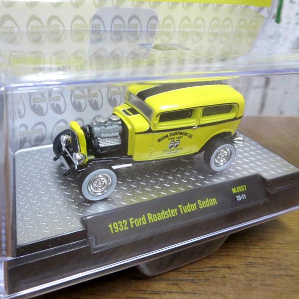 MOONEYES ムーンアイズ ミニカー1/64 M2 MACHINES 1932 Ford Tudor Sedan ダイキャスト ミニカー アメ車 旧車 車 おもちゃ アメリカン雑貨 ...