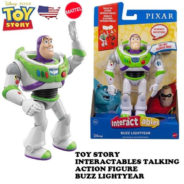MATTEL（マテル） トイストーリー トーキング フィギュア バズ おもちゃ MATTEL TOY STORY INTERACTABLES ...