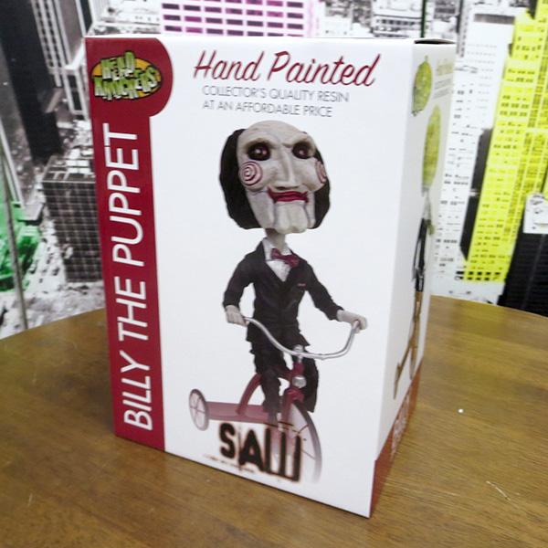 映画 ソウ ビリー人形 フィギュア ヘッドノッカー SAW ネカ NECA 映画 ソウ ビリー人形 フィギュア ヘッドノッカー SAW ネカ NECA