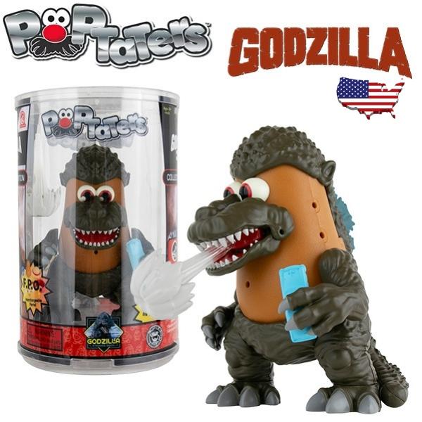 Hasbro ゴジラ フィギュア ポテトヘッド グッズ おもちゃ POPTATERS GODZILLA キャラクター 組み立て アメトイ ...