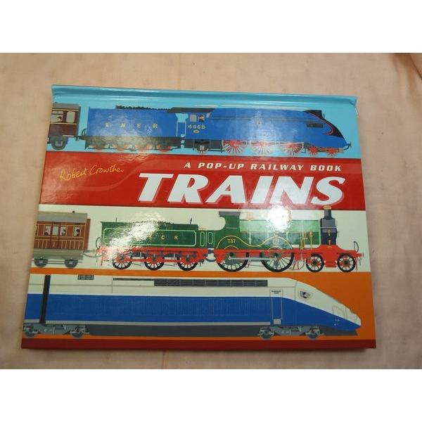 A POP-UP RAILWAY BOOK TRAINS RobertCrowther WALKER BOOKS : FUNFUNほうむず ...
