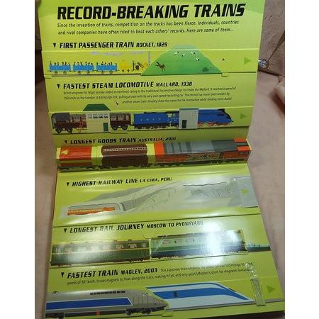 A POP-UP RAILWAY BOOK TRAINS RobertCrowther WALKER BOOKS : FUNFUNほうむず ...