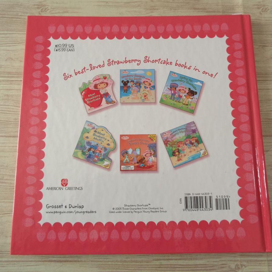 外国語絵本[ストロベリー・ショートケーキ Strawberry Shortcake Storybook Treasury] 6話収録 洋書 ...