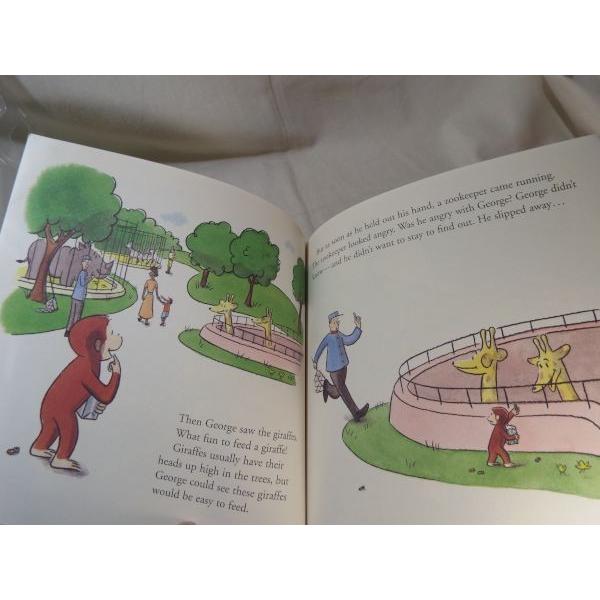 おさるのジョージ Curious George Feeds the Animals（CD付き） マーガレット・レイ（文）/H．A．レイ（絵 ...