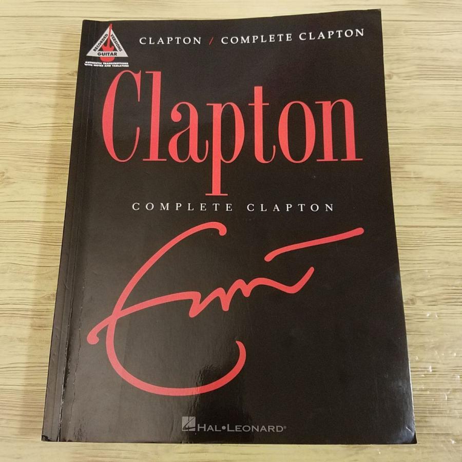 楽譜[エリック・クラプトン Clapton COMPLETE CLAPTON : GUITAR RECORDED VERSIONS] 36曲 ...