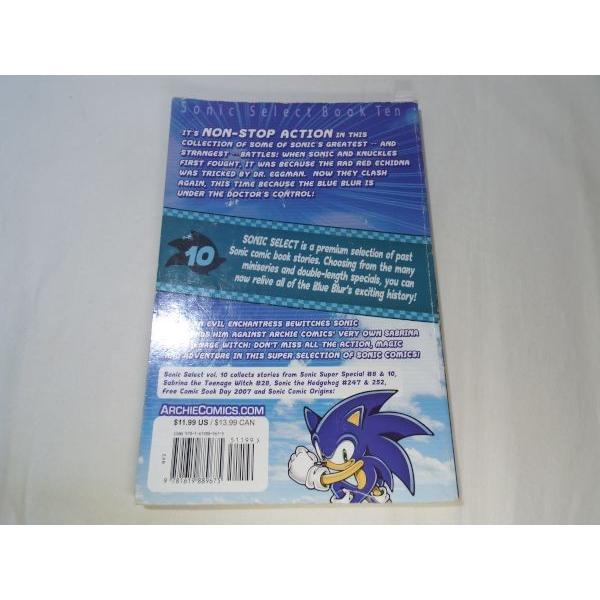 コミック[ソニック・ザ・ヘッジホッグ SONIC SELECT BOOK.10] アメコミ 洋書 英語 ソニック・セレクト : FUNFUN ...