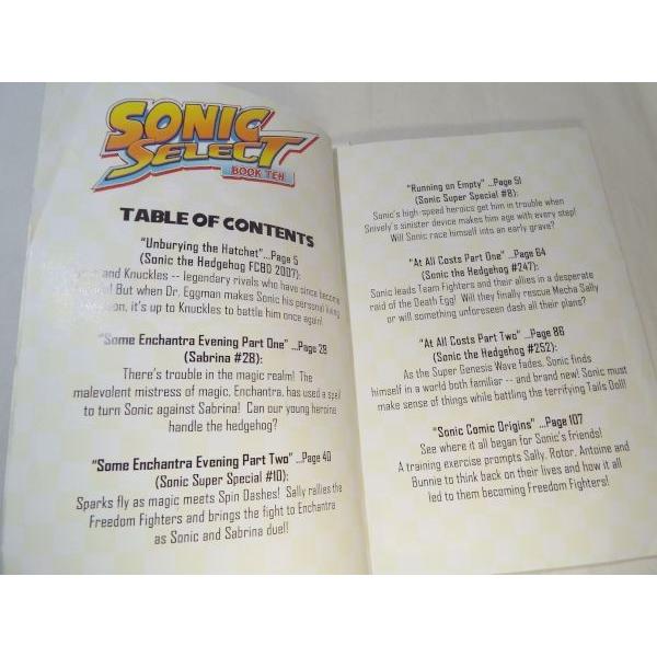 コミック[ソニック・ザ・ヘッジホッグ SONIC SELECT BOOK.10] アメコミ 洋書 英語 ソニック・セレクト : FUNFUN ...