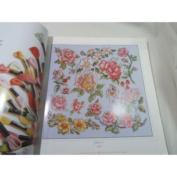 手芸系[2001 cross stitch designs : the essential reference book（訳アリ）] 洋書 ...