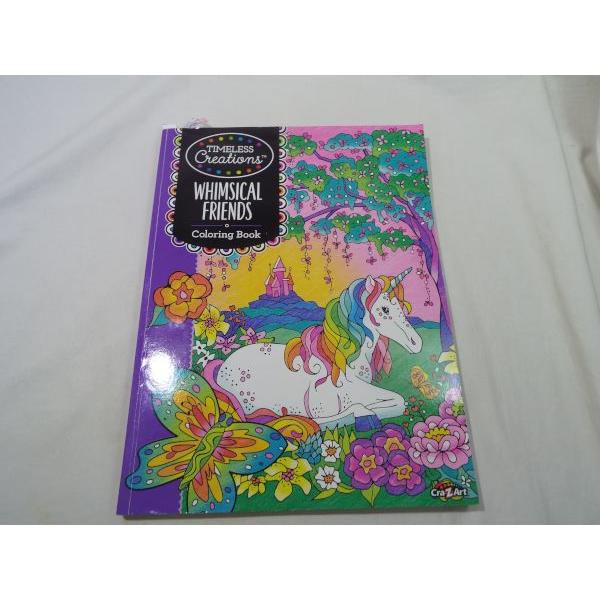 WHIMSICAL FRIENDS Coloring Book（訳アリ） Cra-Z-Art :BOKO1796ETC39399X46979 ...
