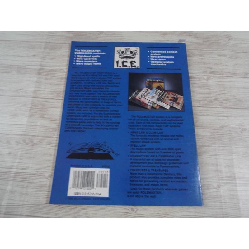 ロールマスター 第2版 Rolemaster ＃1500 Rolemaster Companion Iron Crown ...