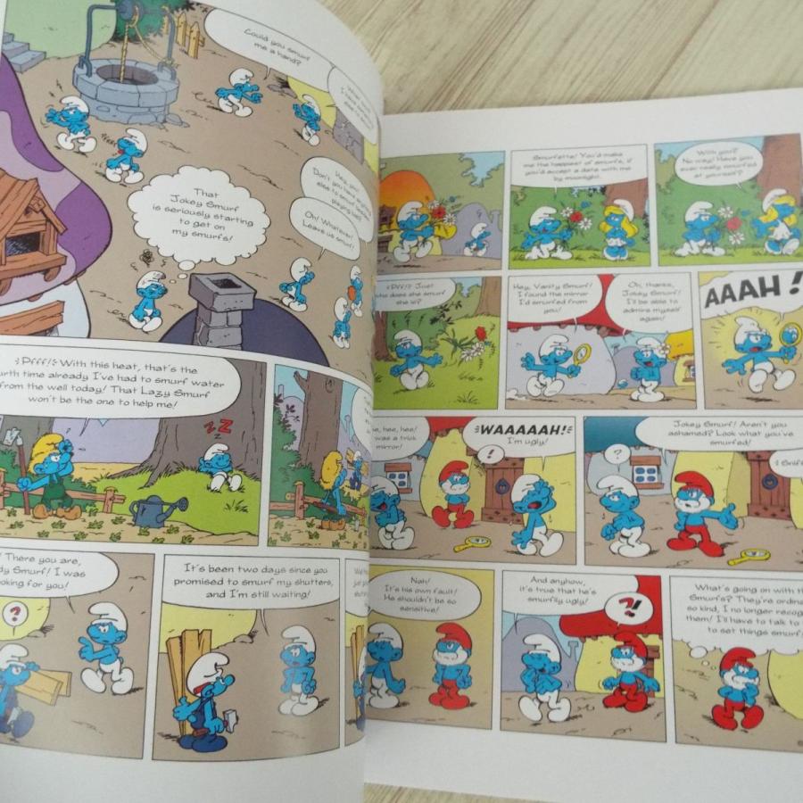 海外コミック[スマーフ THE SMURF MENACE] 3話収録 洋書 英語 単行本サイズ : FUNFUNほうむず - 通販 ...