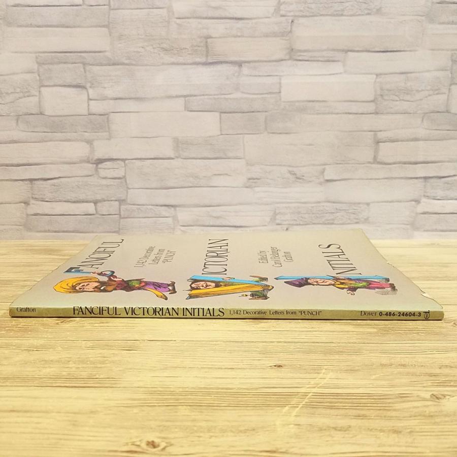 デザイン集[ヴィクトリア時代のユーモア装飾文字集 FANCIFUL VICTORIAN INITIALS : 1,142 Decorating ...