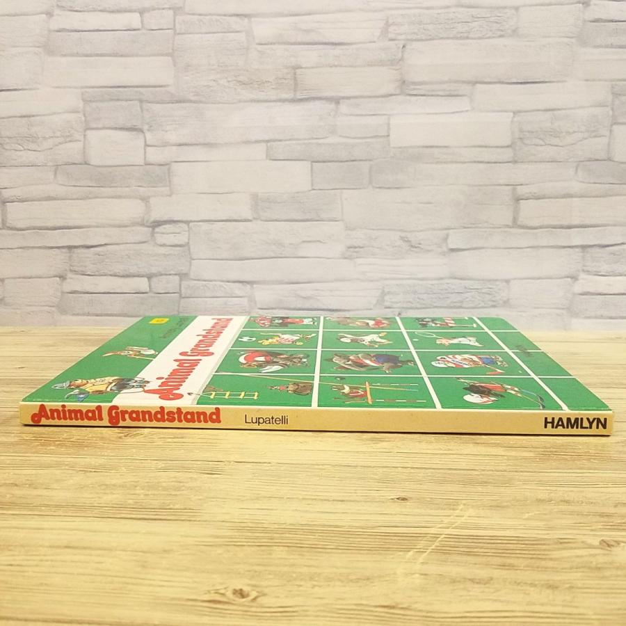 外国語絵本[アニマル・スポーツ珍プレー Animal Grandstand] 1974年？ レトロ絵本 32話 : FUNFUNほうむず ...