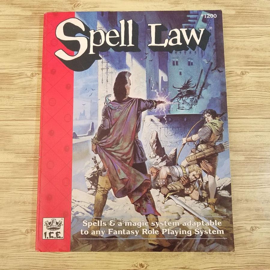 TRPG[ロールマスター 第2版 Rolemaster ＃1200 Spell Law] 洋書 英語 呪文大典 ICE Rm2nd ...