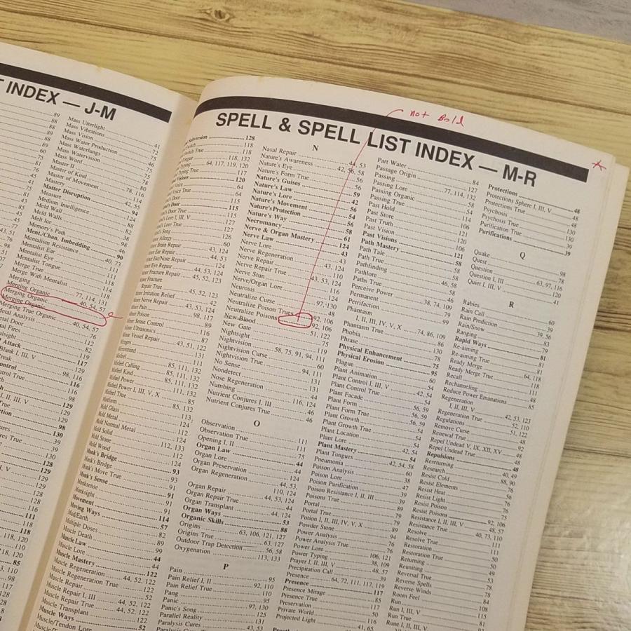 TRPG[ロールマスター 第2版 Rolemaster ＃1200 Spell Law] 洋書 英語 呪文大典 ICE Rm2nd ...