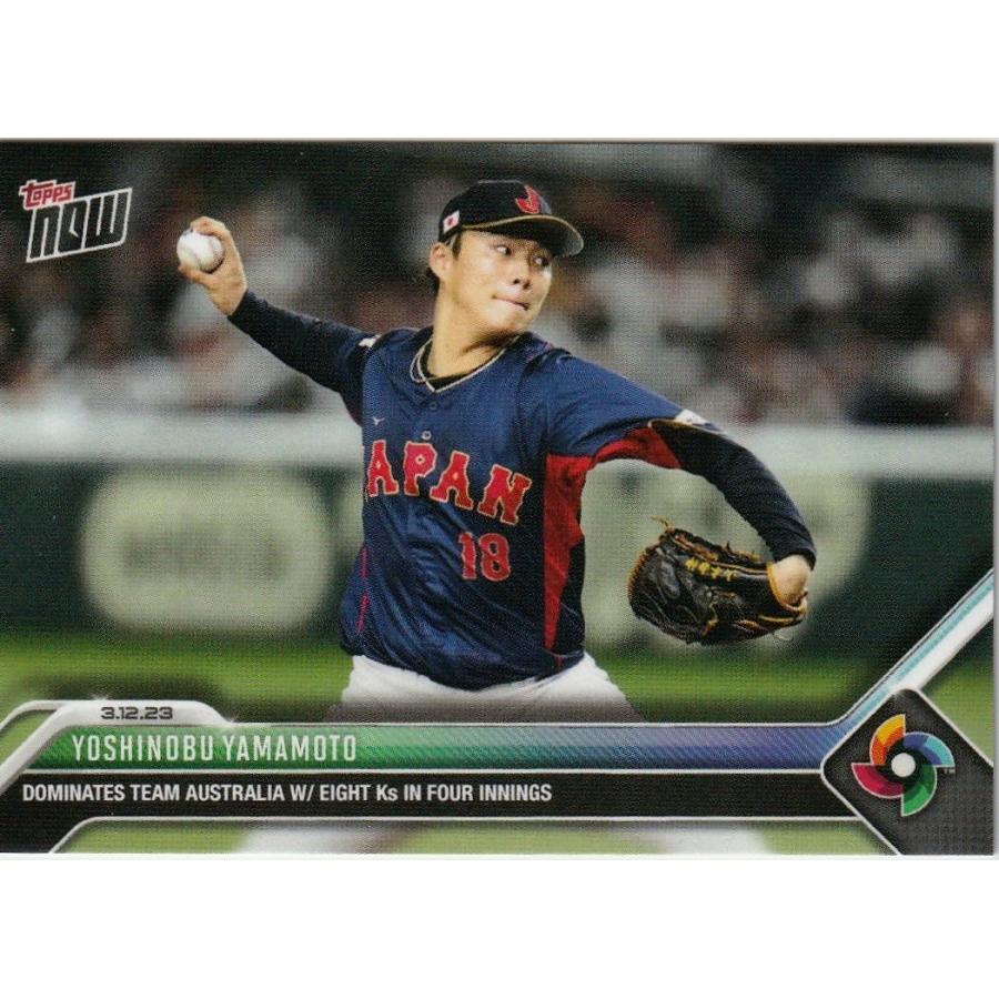 TOPPS NOW WBC-27 1962枚限定 山本由伸 ワールド・ベースボール・クラシック : トレカショップ ファンクス - 通販 - Yahoo!ショッピング