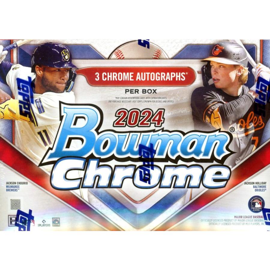 MLB 2024 TOPPS BOWMAN CHROME HTA シュリンク付き未開封ボックス : トレカショップ ファンクス - 通販 ...