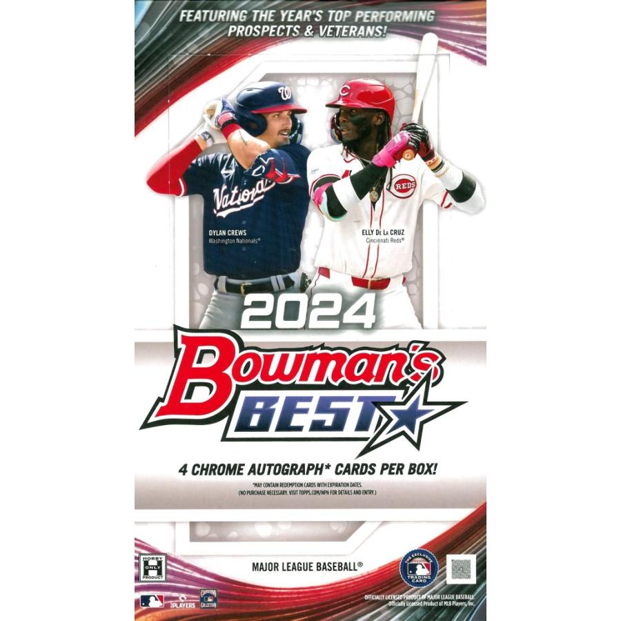 MLB 2024 TOPPS BOWMAN’S BEST BASEBALL HOBBY シュリンク付き未開封ボックス : トレカショップ ...