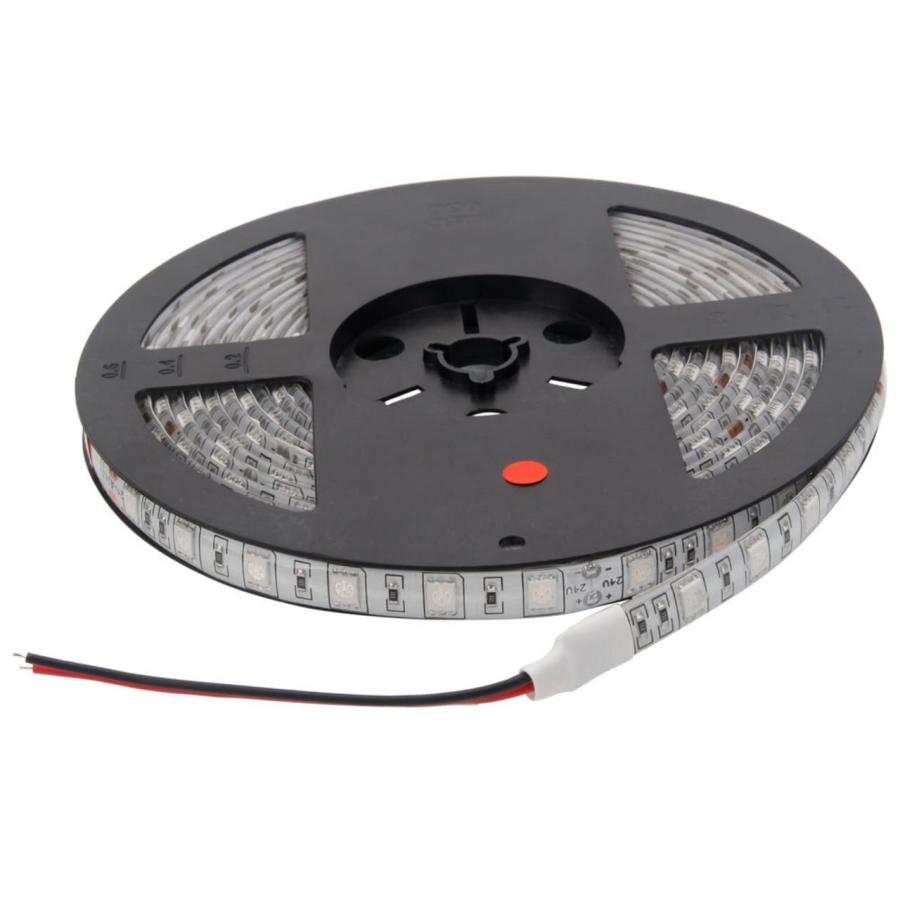 DC24V LEDテープライト 5m 防水 300連 白ベース 切断可能 LEDテープ 24V 赤 : 平田商事 - 通販 - Yahoo!ショッピング