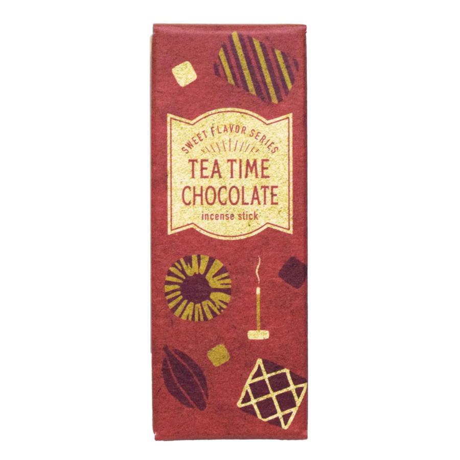 丸叶むらたのお線香 TEA TIME CHOCOLATE ハーフ寸サック入 CL-09 : 平田商事 - 通販 - Yahoo!ショッピング
