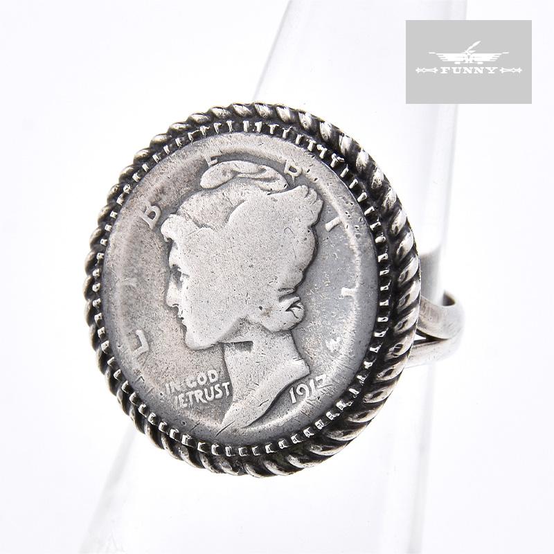 FUNNY公式ストア ファニー Import Jewelry 10セント マーキュリー ダイム リング スターリングシルバー インポート : FUNNY公式ストア Yahoo!店 - 通販 ...