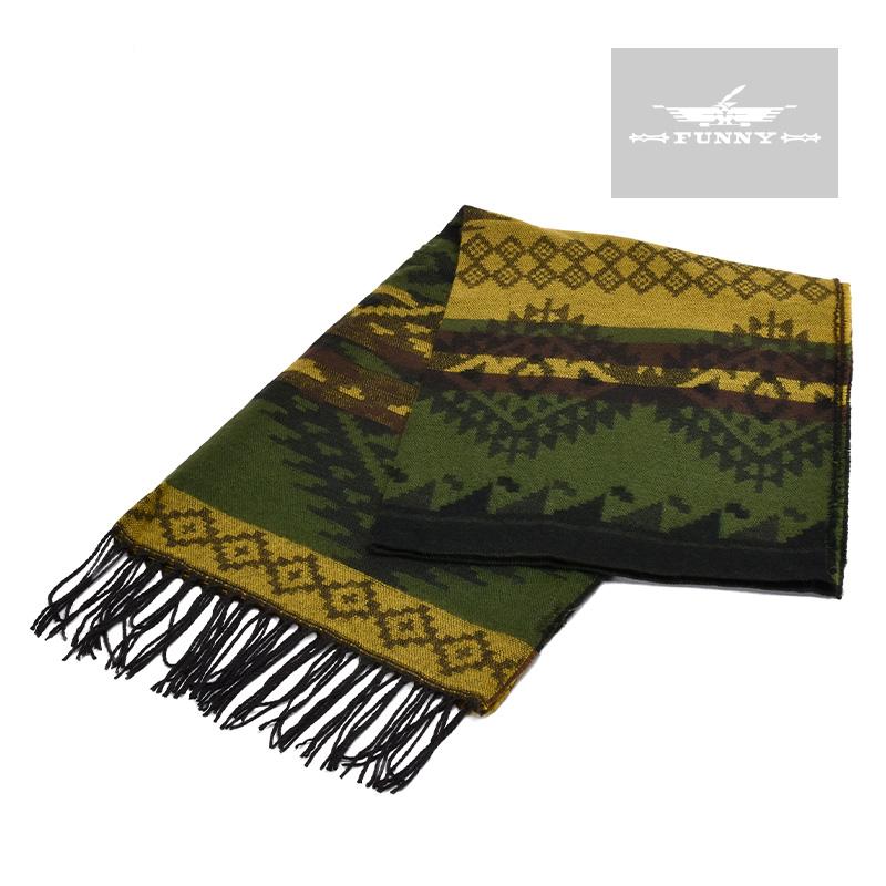 FUNNY公式ストア NU TRENDZ Geometric Jacquard Pashima Scarf スカーフ 防寒 大判 FUNNY ファニー : FUNNY公式ストア Yahoo!店 ...