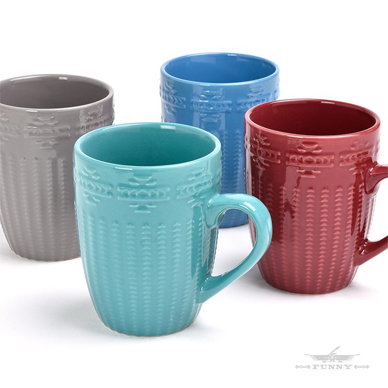 FUNNY公式ストア NU TRENDZ Embossed Coffee Mug コーヒーマグ マグカップ FUNNY ファニー ...