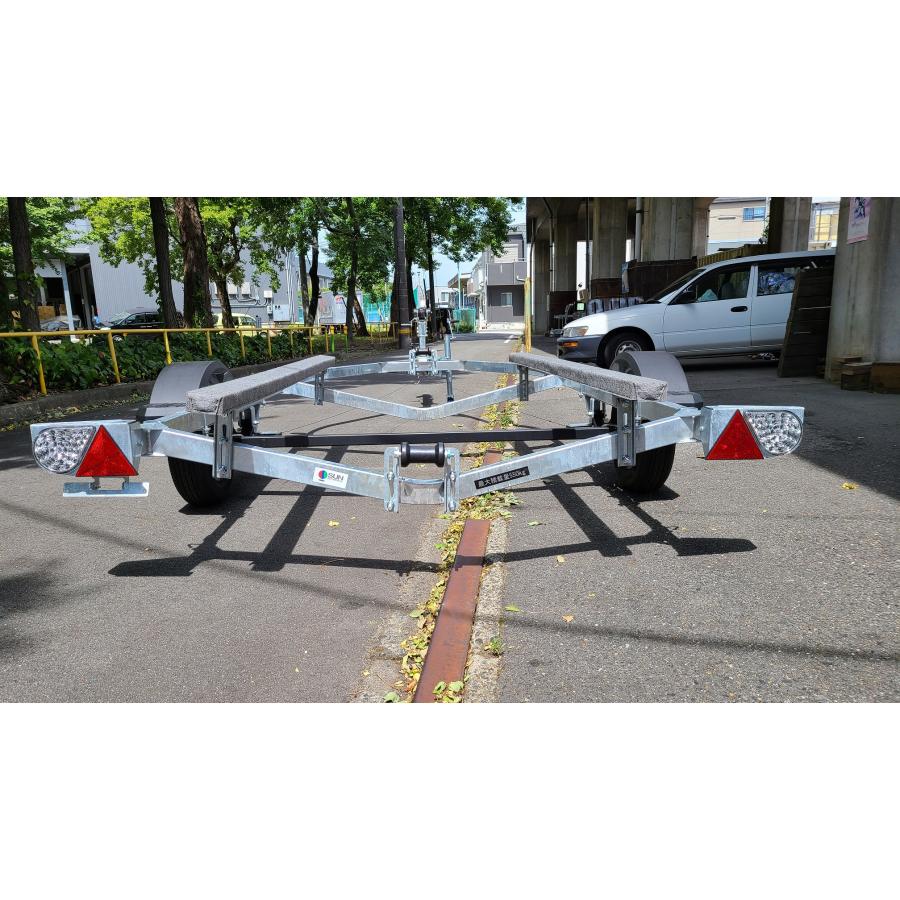 TB-803 ボート トレーラー 大型ボートに最適！サントレックス 〜17フィート 550kg積み 連結検討書付き！新品！激安！☆★ : Funs - 通販 - Yahoo!ショッピング