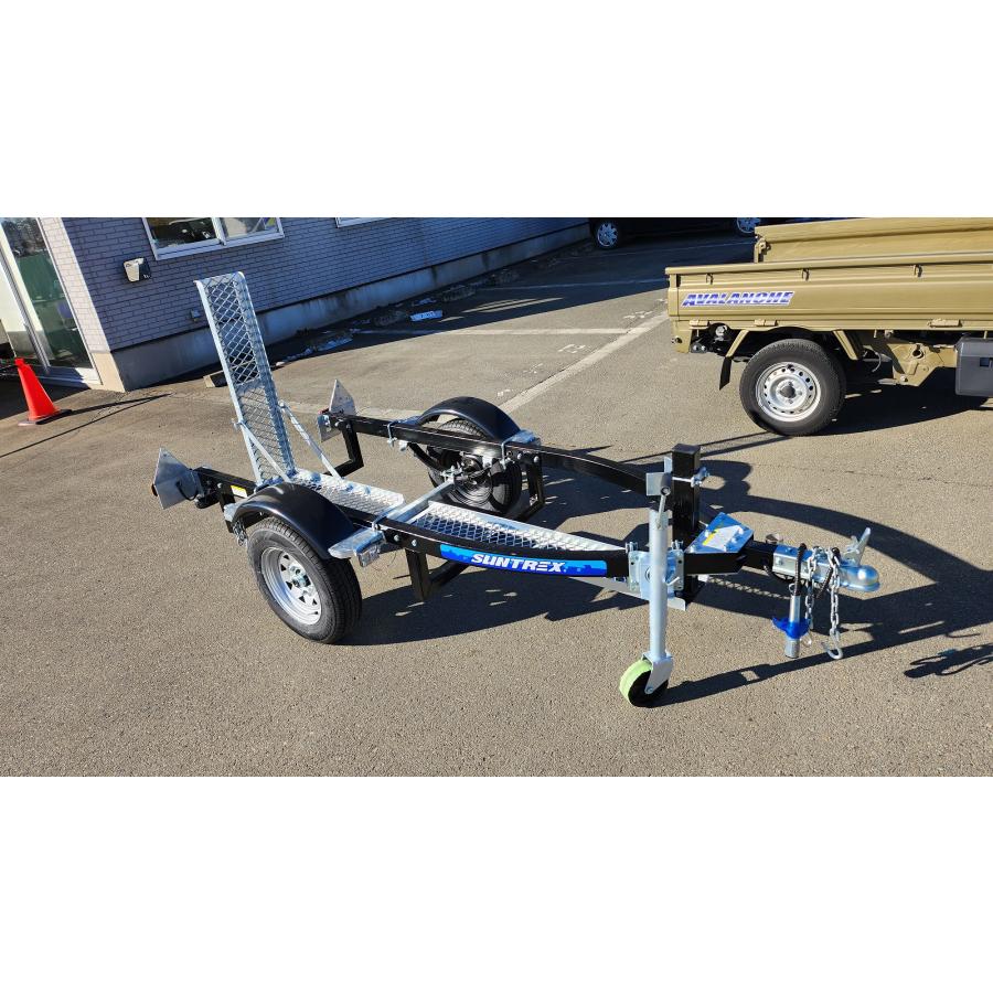 TRBHKD オートバイ バイクトレーラー LEDランプ 積載量350kg・サントレックス ブラックフレーム仕様 連結検討書付き！新品！激安！☆★ : Funs - 通販 - Yahoo!ショッピング