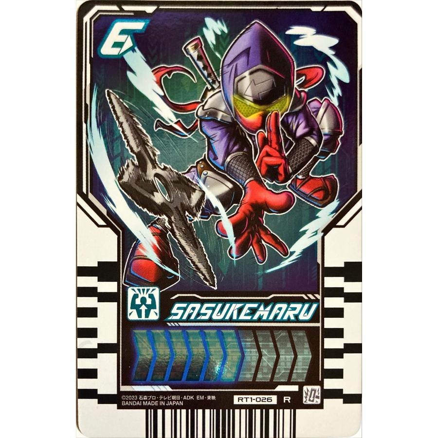 仮面ライダーガッチャード ライドケミートレカ PHASE:01 SASUKEMARU サスケマル RT1-026 レア : フリーアイYK - 通販 - Yahoo!ショッピング