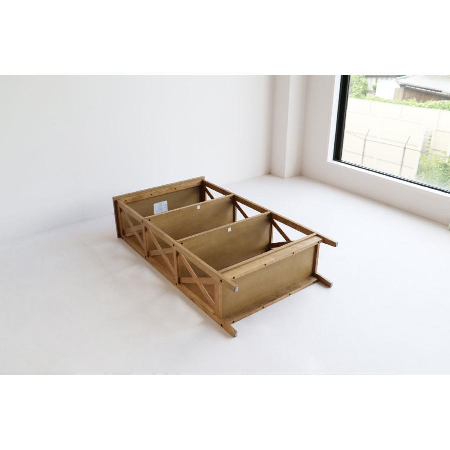 4段ラック ヴィンテージナチュラル色 収納棚 シンプルでかわいい 本棚 組み立て式 Rasic Rack 4th [RAR-3393 ...