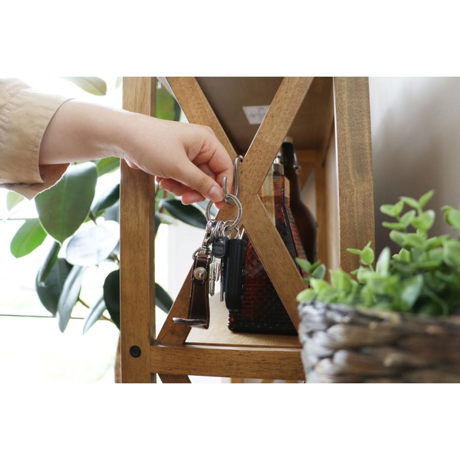 4段ラック ヴィンテージナチュラル色 収納棚 シンプルでかわいい 本棚 組み立て式 Rasic Rack 4th [RAR-3393 ...