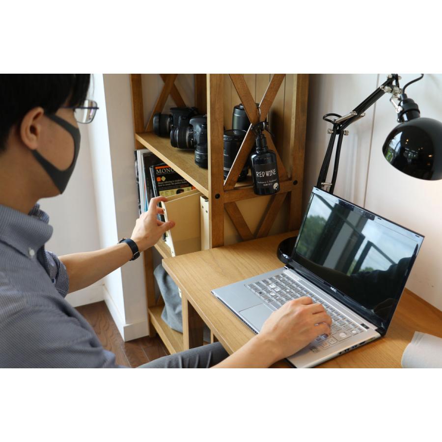 4段ラック ヴィンテージナチュラル色 収納棚 シンプルでかわいい 本棚 組み立て式 Rasic Rack 4th [RAR-3393 ...