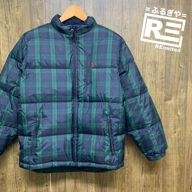 POLO RALPH LAUREN 160 ポロラルフローレン ダウンジャケット 1817 : 古着屋リミテッド - 通販 - Yahoo!ショッピング