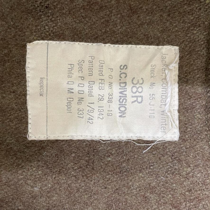 古着 38R ミリタリー タンカースジャケット ブルゾン 2129 : 2129 : 古着屋リミテッド - 通販 - Yahoo!ショッピング