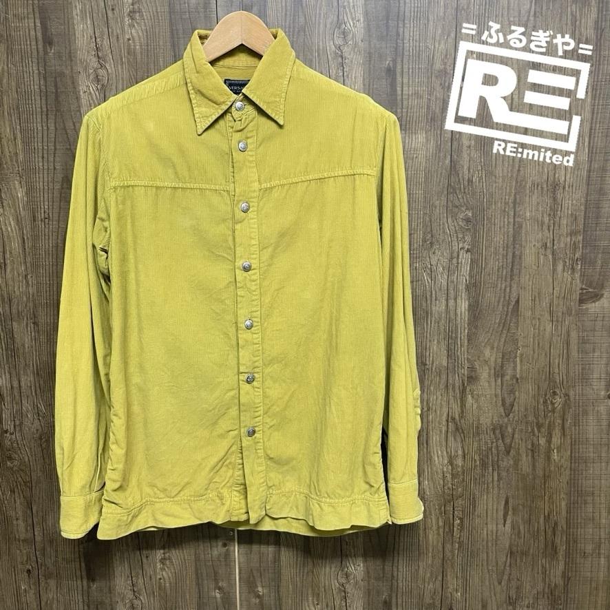 VERSACE 古着 M ヴェルサーチ 長袖シャツ コーデュロイ 2650 : 古着屋リミテッド - 通販 - Yahoo!ショッピング