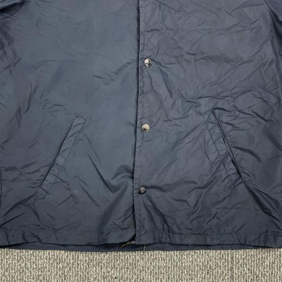 70s Vintage Champion コーチジャケット M ネイビー チャンピオン スナップボタン ランタグ バックプリント ラグラン ...