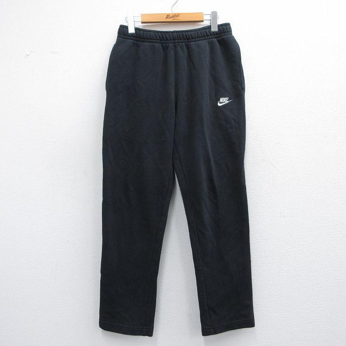NIKE W32/古着 ナイキ スウェット パンツ メンズ ワンポイントロゴ 黒 ブラック 25apr25 中古 ボトムス ロング : 古着屋RushOut - 通販 - Yahoo!ショッピング
