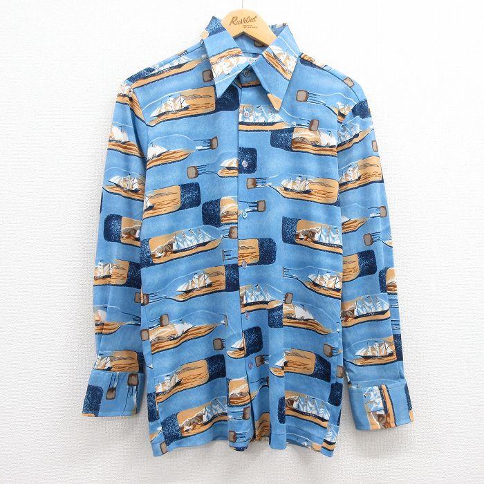 L/古着 Kマート 長袖 シャツ メンズ ボトルシップ 水色 spe 23aug21 中古 トップス 5OF : sh7023072431 : 古着屋RushOut - 通販 - Yahoo ...