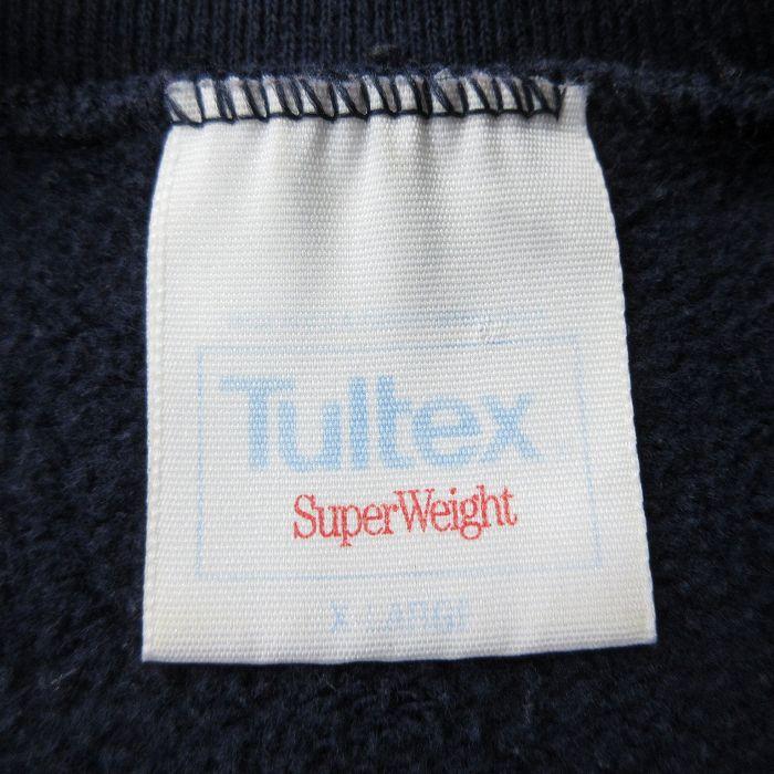 L/古着 TULTEX 長袖 スウェット メンズ 90s パリ クルーネック 紺 ネイビー 24apr22 中古 スエット トレーナー トップス : 古着屋RushOut - 通販 ...